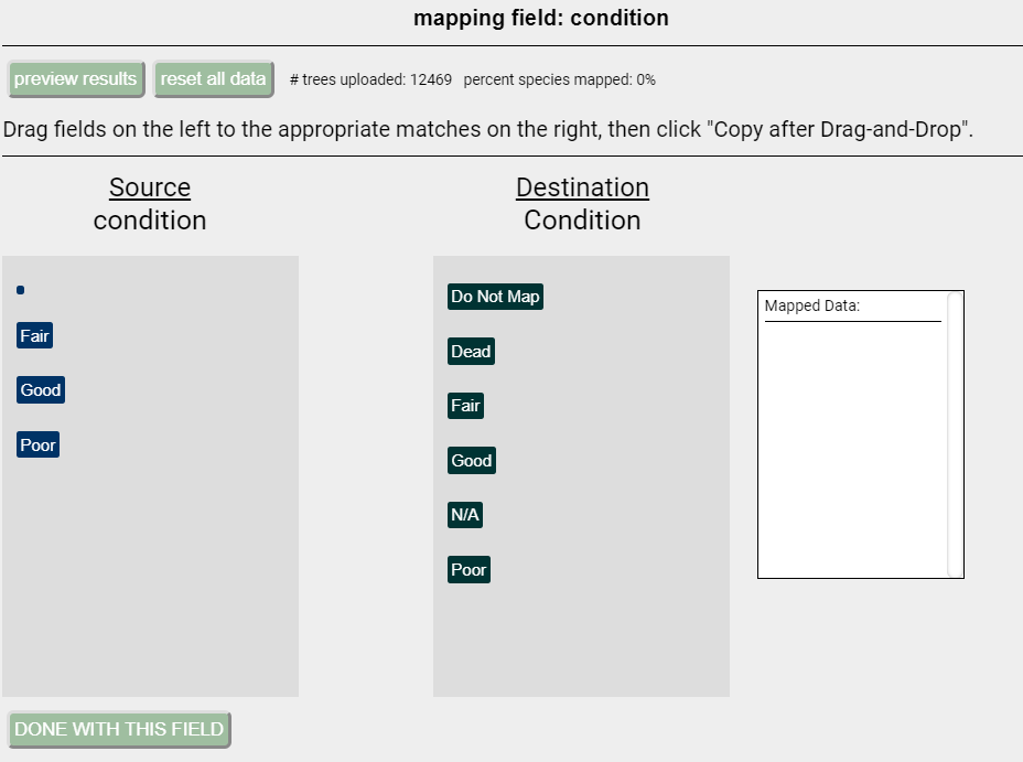 Data Tools: Uploader – TreePlotter Support
