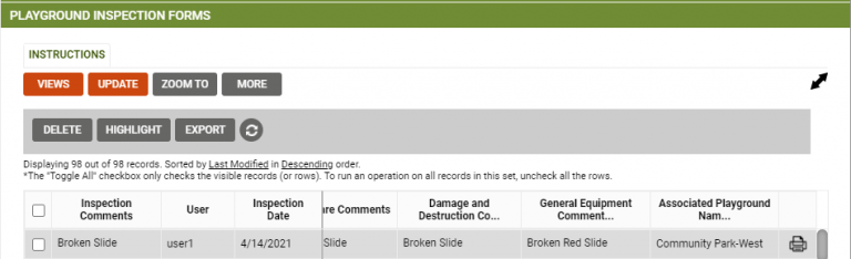 Tutorial: Inspection Forms – TreePlotter Support