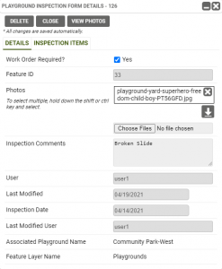 Tutorial: Inspection Forms – TreePlotter Support