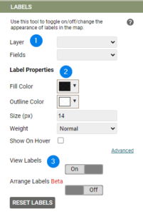 How To: Use the Label tool – TreePlotter Support