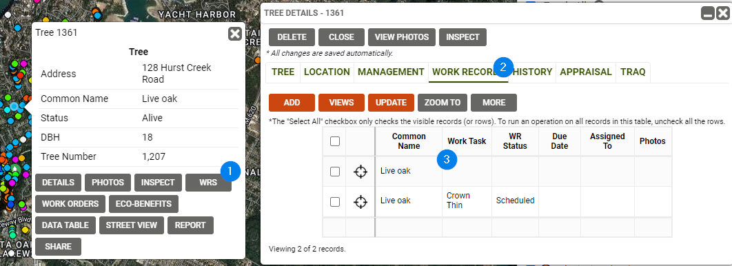 How To: Edit a Work Record – TreePlotter Support