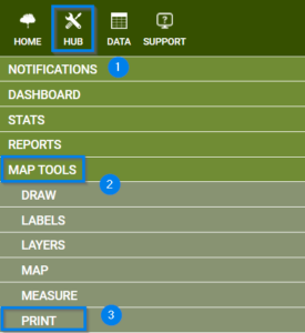 How To: Use the Print tool – TreePlotter Support