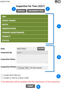 Tutorial: Inspections – TreePlotter Support
