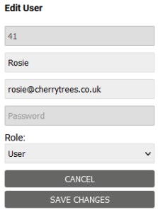 How To: Edit a User – TreePlotter Support