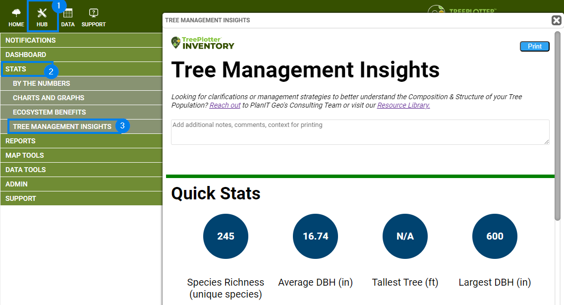 Tutorial: Tree Management Insights – TreePlotter Support