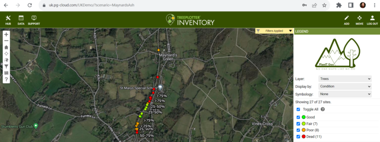 Tutorial: Map Scenarios – TreePlotter Support