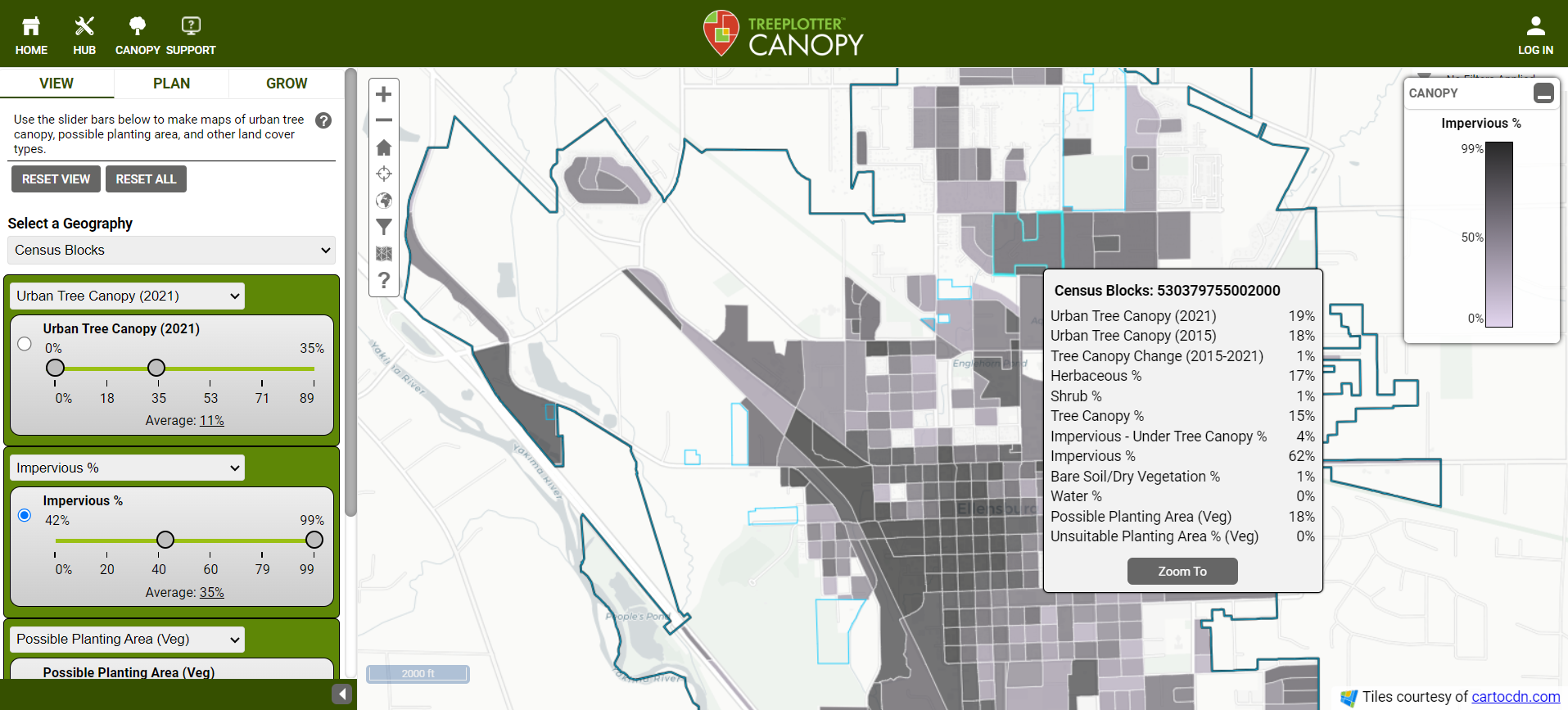 How To: TreePlotter CANOPY View Tool – TreePlotter Support